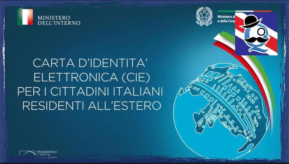 CARTA DI IDENTITA' ELETTRONICA (CIE) PER I CITTADINI ITALIANI RESIDENTI ...